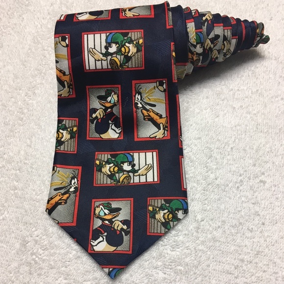 Mickey | Accessories | Disney Mickey Mouse Donald Duck Goofy Sports Tie ...